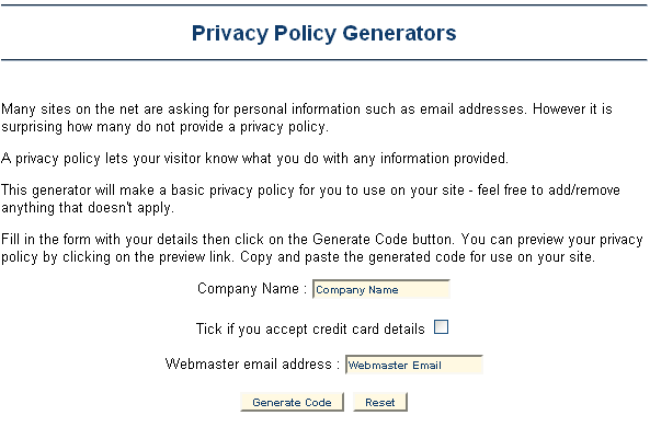 How To Create Privacy Policy & Disclaimer For Your Blog
