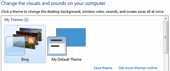 How to Set A Bing Wallpaper Desktop Slideshow In Windows 7