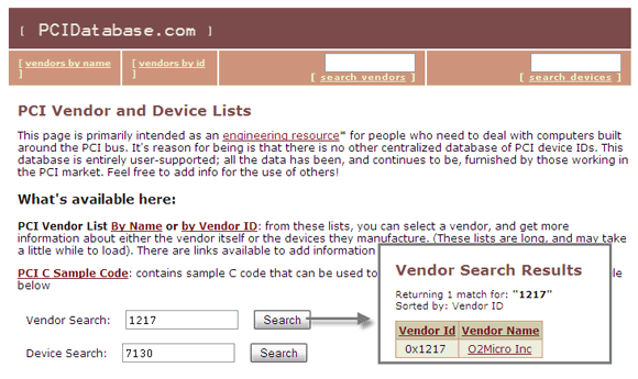 How To Find Unknown Device Drivers By Their Vendor & Device ID