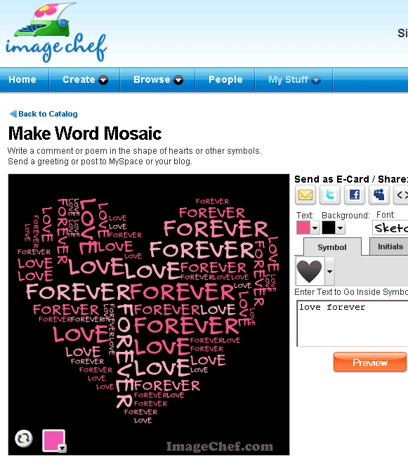 Word Mosaic: Make Cool Word Mosaic Images