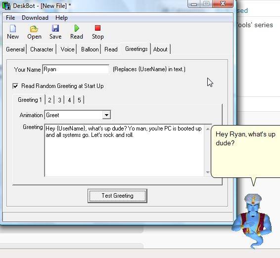 Deskbot - Your Own Free Talking Desktop Buddy