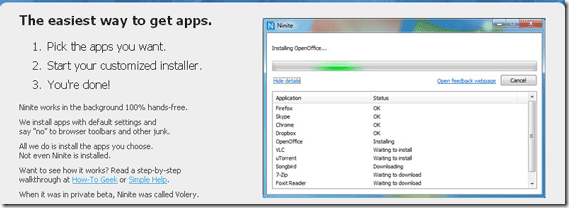 Ninite - Easily Install All Your Favorite Free Apps In One Go