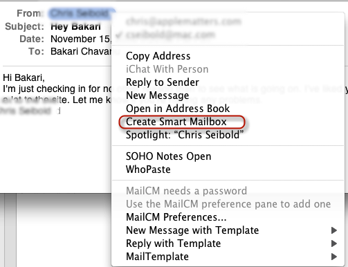 Five Essential Smart Mailboxes For Apple Mail [Mac]
