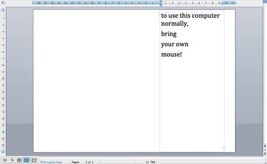 Create Cool Desktop Wallpapers Quickly using Microsoft Word