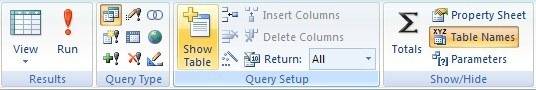 A Quick Tutorial On Queries In Microsoft Access 2007