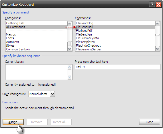 Set Up Custom Shortcut Keys in MS Word & Make a Cheat Sheet