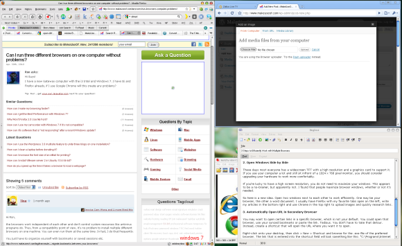 3 Steps To Efficiently Work With Multiple Browsers