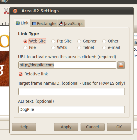 How To Create An Image Map Using GIMP