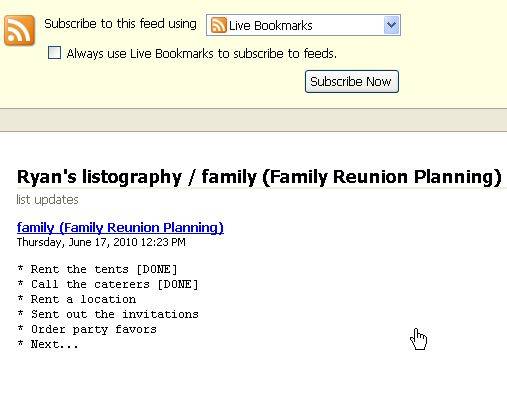 Listography - Put Your Whole Life Into Lists Online