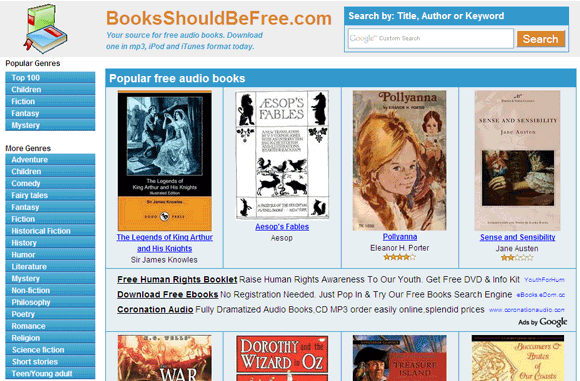 The 10 Best Websites for Free Audio Books