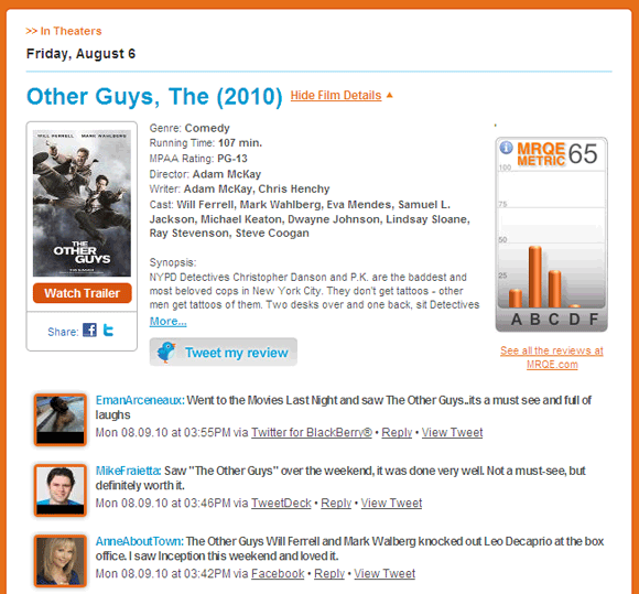 10 Websites For SHORTEST Movie Reviews (on Twitter)