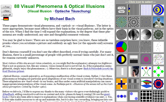 5 Sources for Best Optical Illusions on the Web