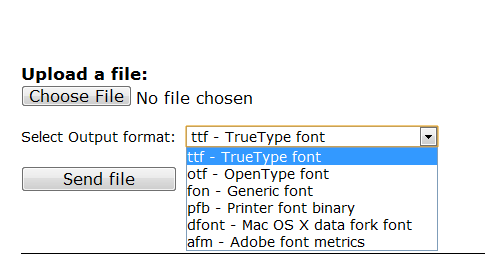FontConvertor: Free Font Conversion Tool