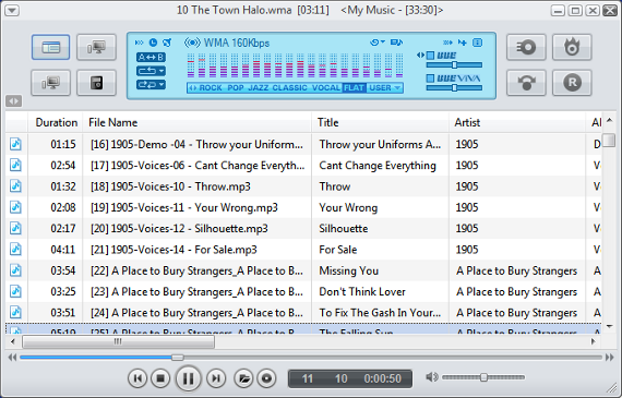 JetAudio Basic - A Free Alternative Media Player To iTunes