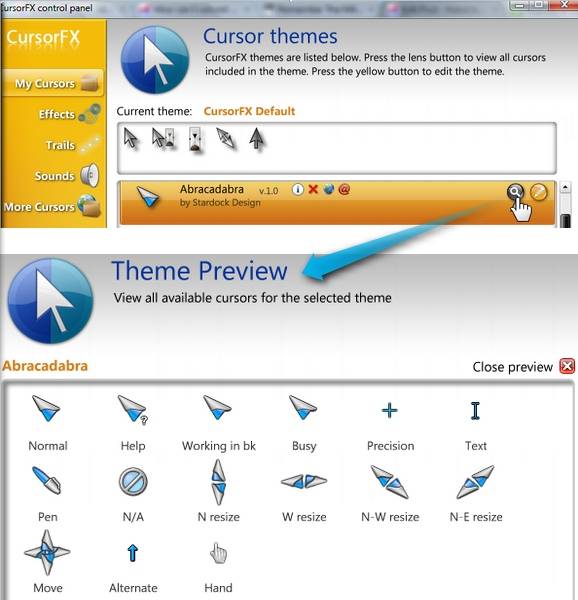 Add Really Cool Cursors To Windows with CursorFX & RealWorld Cursor Editor