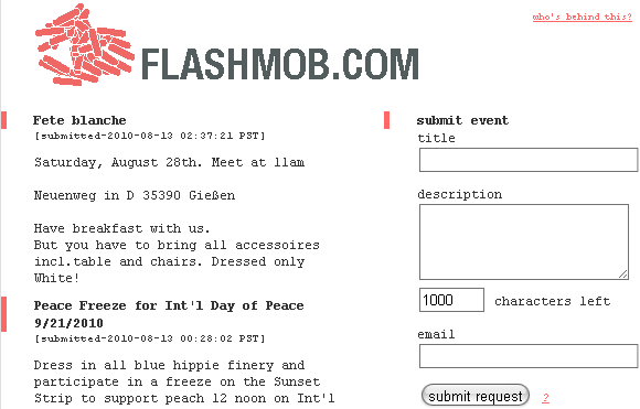 What A Flash Mob Is & How You Can Participate