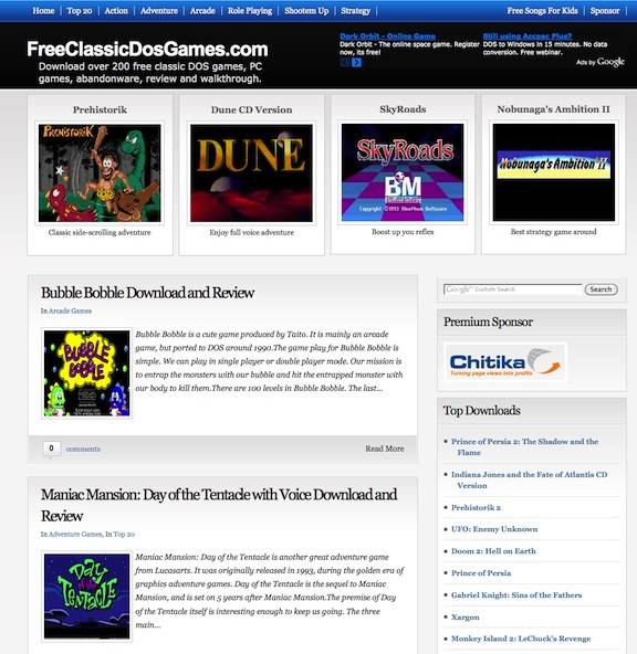 7 Sites To Find The Best Classic DOS Games