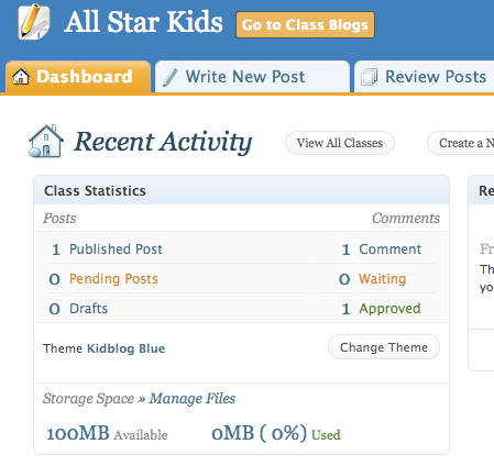 How to Get a Classroom of Kids Blogging in Under 5 Minutes!