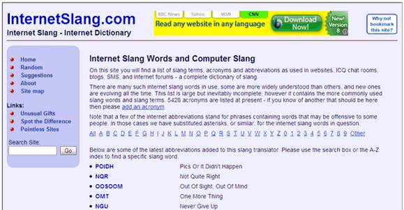 10 Online Slang Dictionaries to Learn Jargon and Street Language