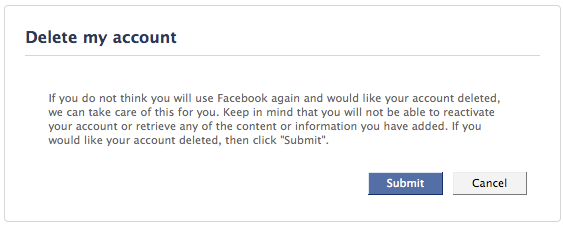 How To Properly Close Your Facebook Account