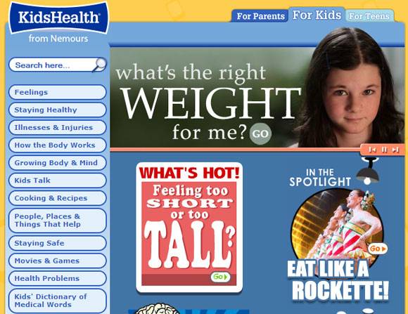10 Nutritional & Health Websites For Kids To Help Improve Their Health