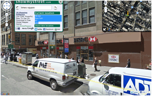 ShowMyStreet: Map Any Address Along With A Street View & Share Online