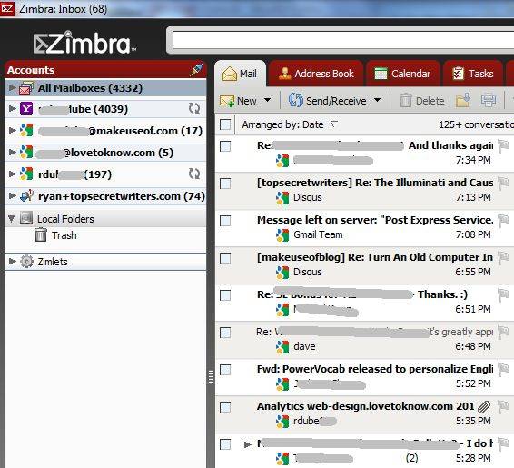 Zimbra - A Faster & Easier Way To Download Email To Your Desktop