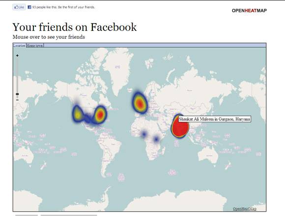 5 Ways To See Your Facebook Friends On A World Map