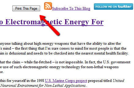 How To Add A Print Button To Your Web Page