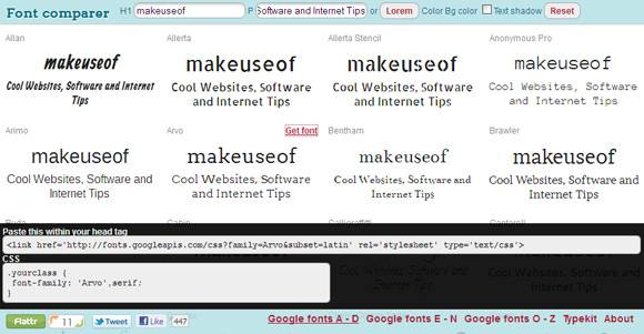 5 Tools to Compare Typefaces and Choose the Right Font for Your Work