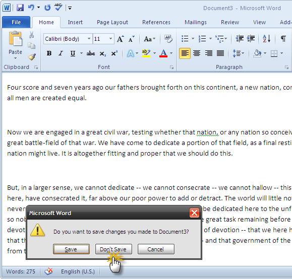 How to Recover an Unsaved Microsoft Word Document in Seconds