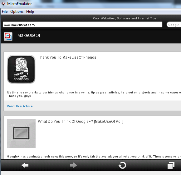 How To Use Microemulator To Use The Internet From Low-Bandwidth Rural ...