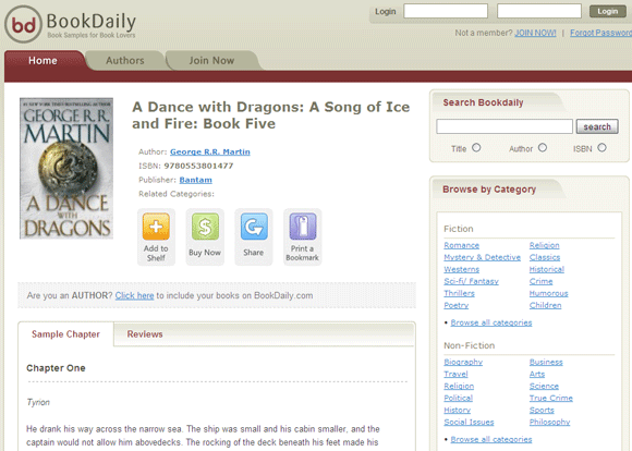 5 Book Websites That Give You Sample Chapters To Read Online