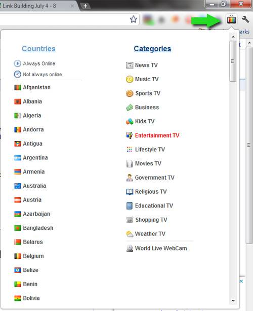 Watch Dozens of TV Channels On Your Chrome Browser With TV Chrome