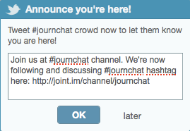 How To Chat On Twitter Hashtag Topics With Joint