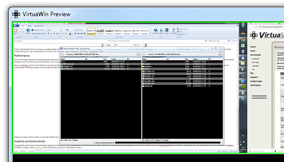 VirtuaWin - A Lean Mean & Free Virtual Desktop Manager [Windows]