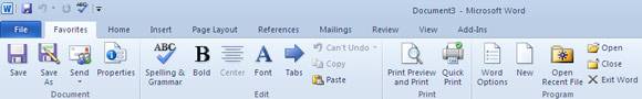 Customize the MS Word 2010 Ribbon by Adding Your Own Tab With Commands ...