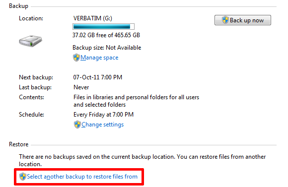 How To Set Up & Use Windows 7 Backup & Restore Feature