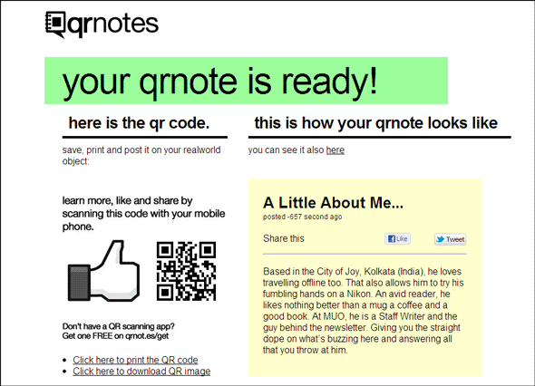 5 Web Apps Which Show Us How To Make Use Of QR Codes Differently