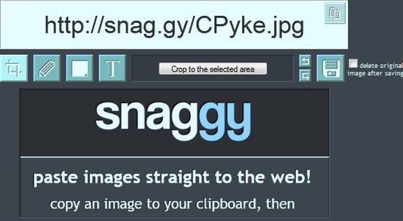 Snaggy: Easily Upload & Edit Screenshots You Take