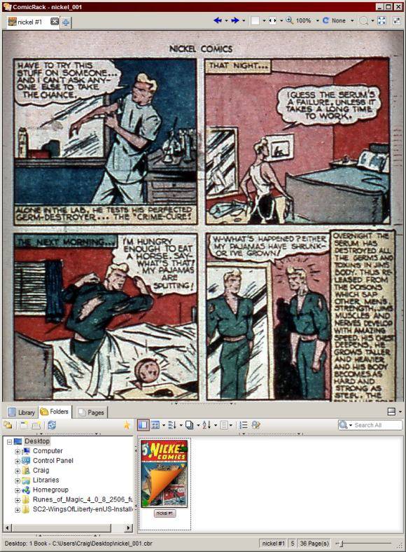 Download & Read Classic Comic Books Using Comic Books Archive & ComicRack