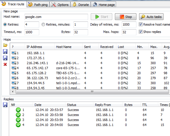 Monitor Network Devices And Websites With ICMP Ping Manager