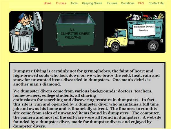 10 Great Online Resources To Support Your Dumpster Diving Lifestyle