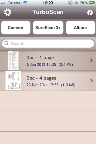 TurboScan - Or Why Your Next Scanner Will Cost $1.99 [iPhone]