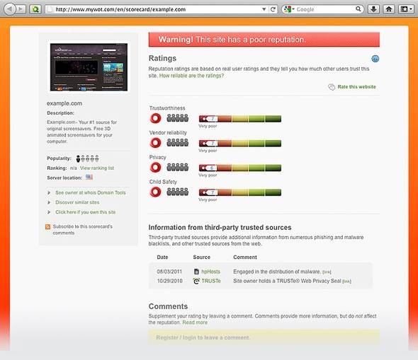 Browse Safely With Your Own Internet Bodyguard Called WOT
