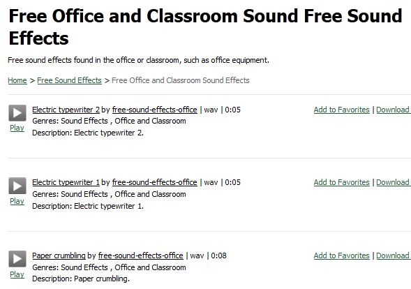 5 Great Sources For Free-To-Use Audio Clips & Sound Effects