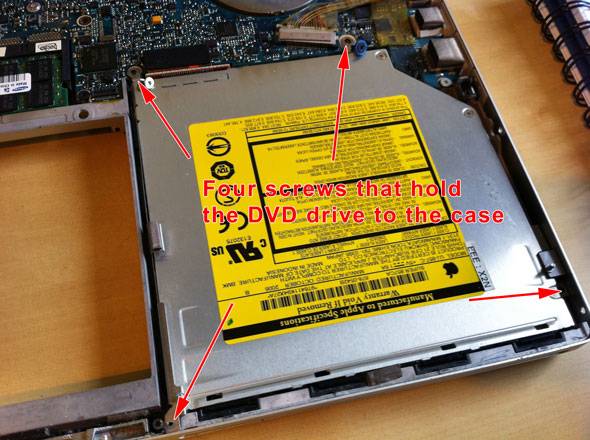 How To Swap Out Your Macbook's DVD Drive For An SSD