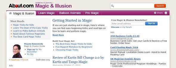 Teach Yourself Amazing Magic Secrets With These Sites