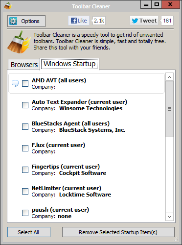 Get Rid Of Those Annoying Browser Toolbars With Toolbar Cleaner [Windows]