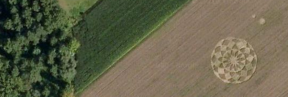 10 Amazing Crop Circles on Google Maps